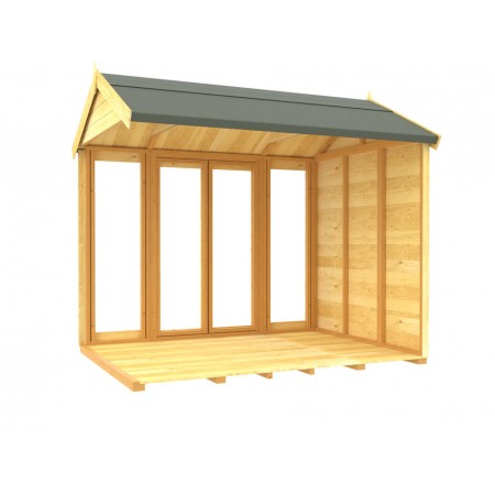 6ft x 8ft Apex Summer House (Full Height Window)