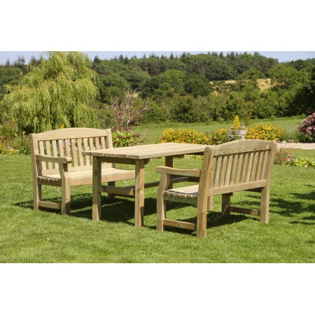 Emily Table and Bench Set